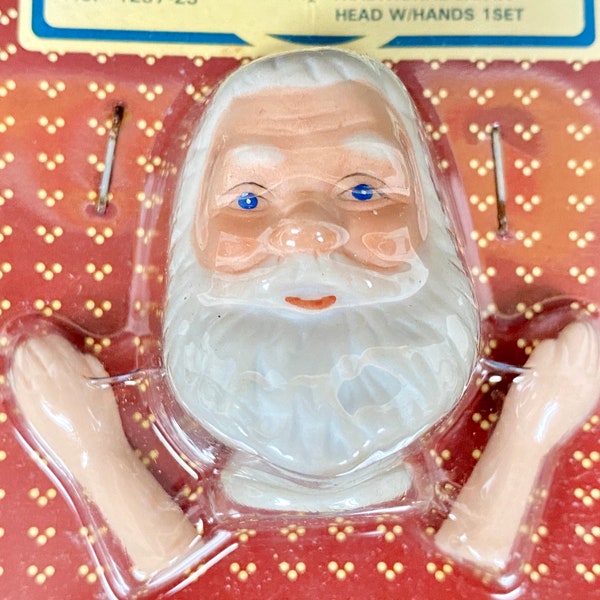 Santa Doll Head - Etsy