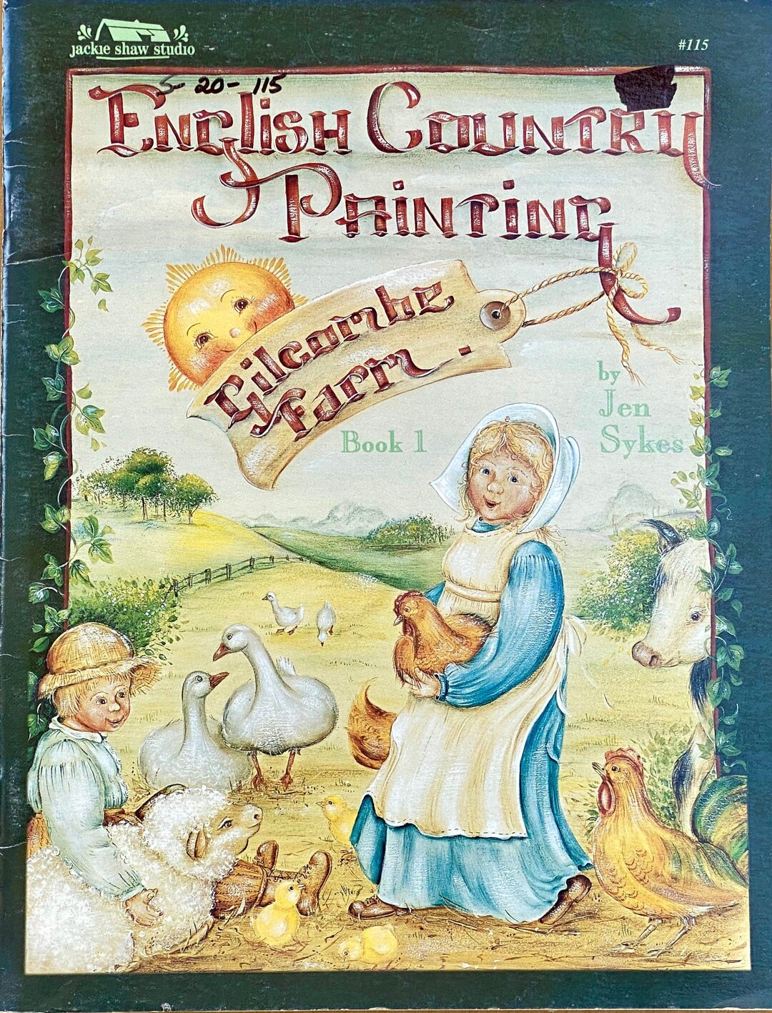 English Country Painting Book: Gilcombe Farm Designs by Jen Sykes - Etsy UK