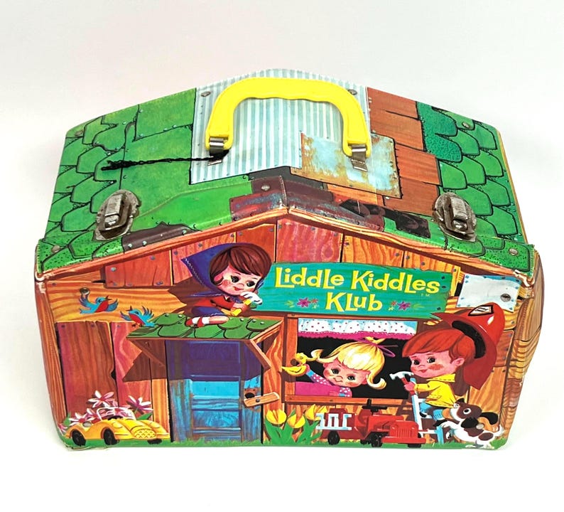 Vintage Liddle Kiddles™ Klub House Carrying Case + Dolls and ...