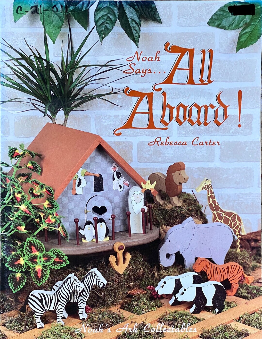 Noah's Ark Painting Projects Book: Wooden Animal Patterns - Etsy
