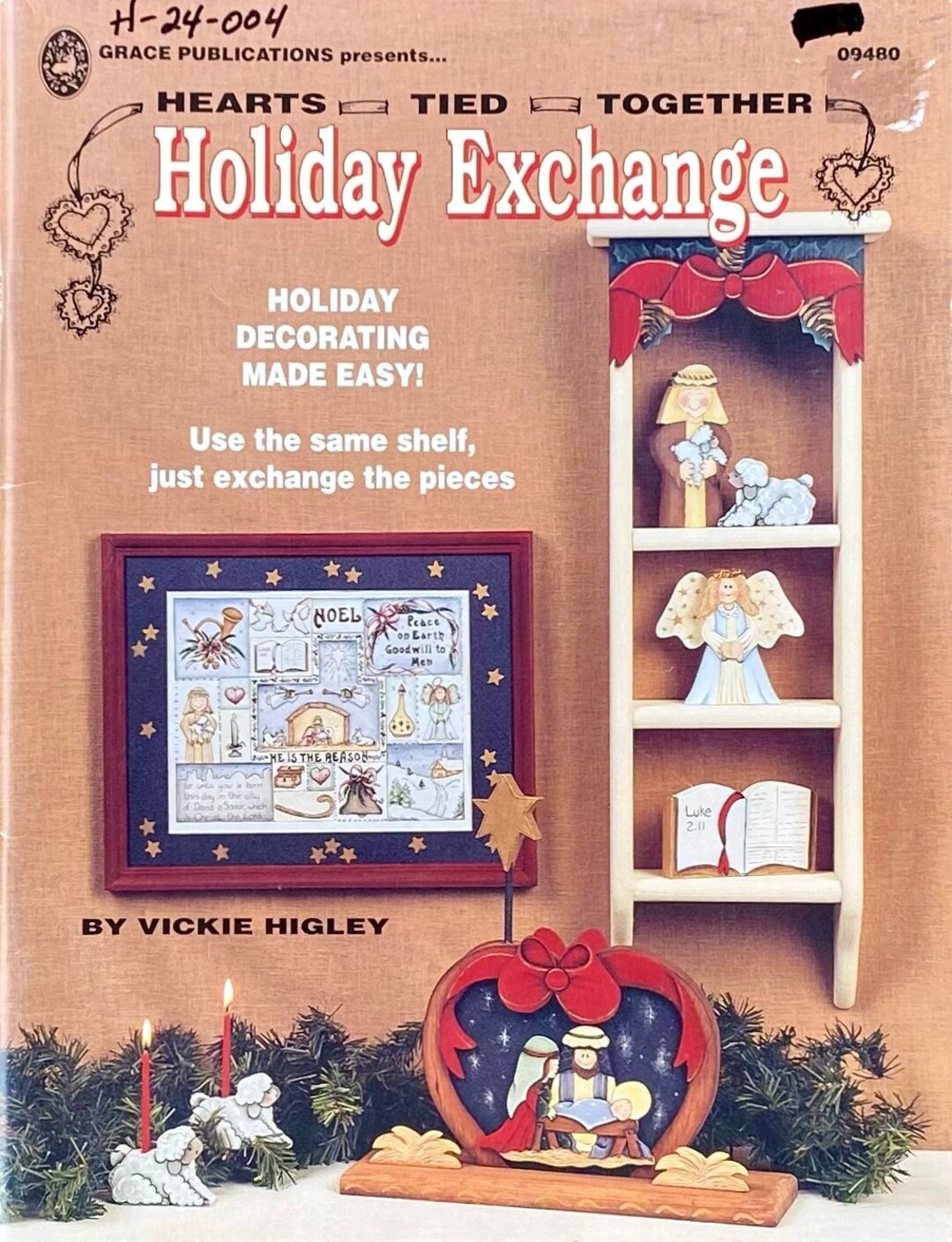 Hearts Tied Together Holiday Exchange by Vickie Higley 09480 ©1995 ...