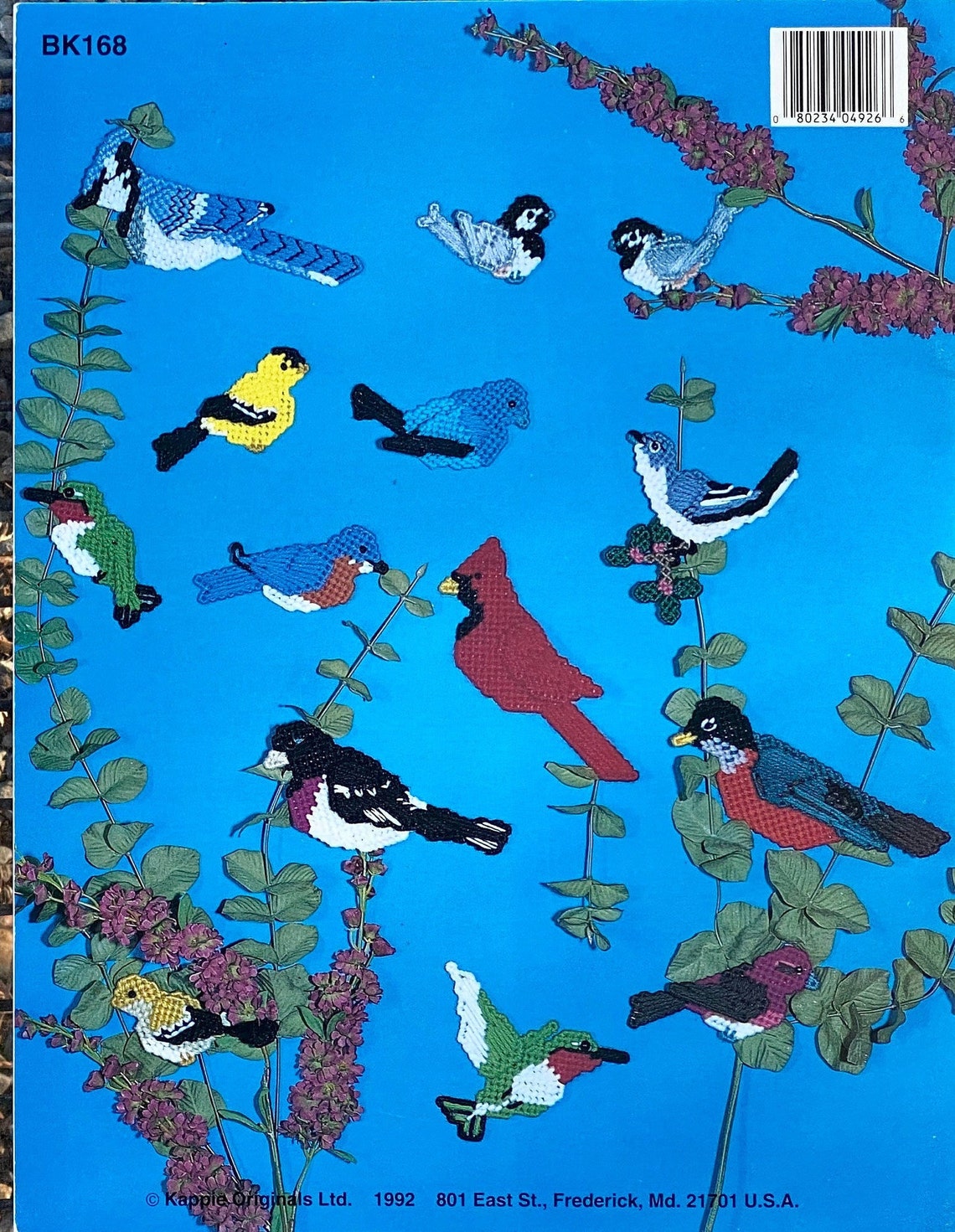 Bird Magnets by Marge Stone - Needlework for Plastic Canvas - Kount on ...