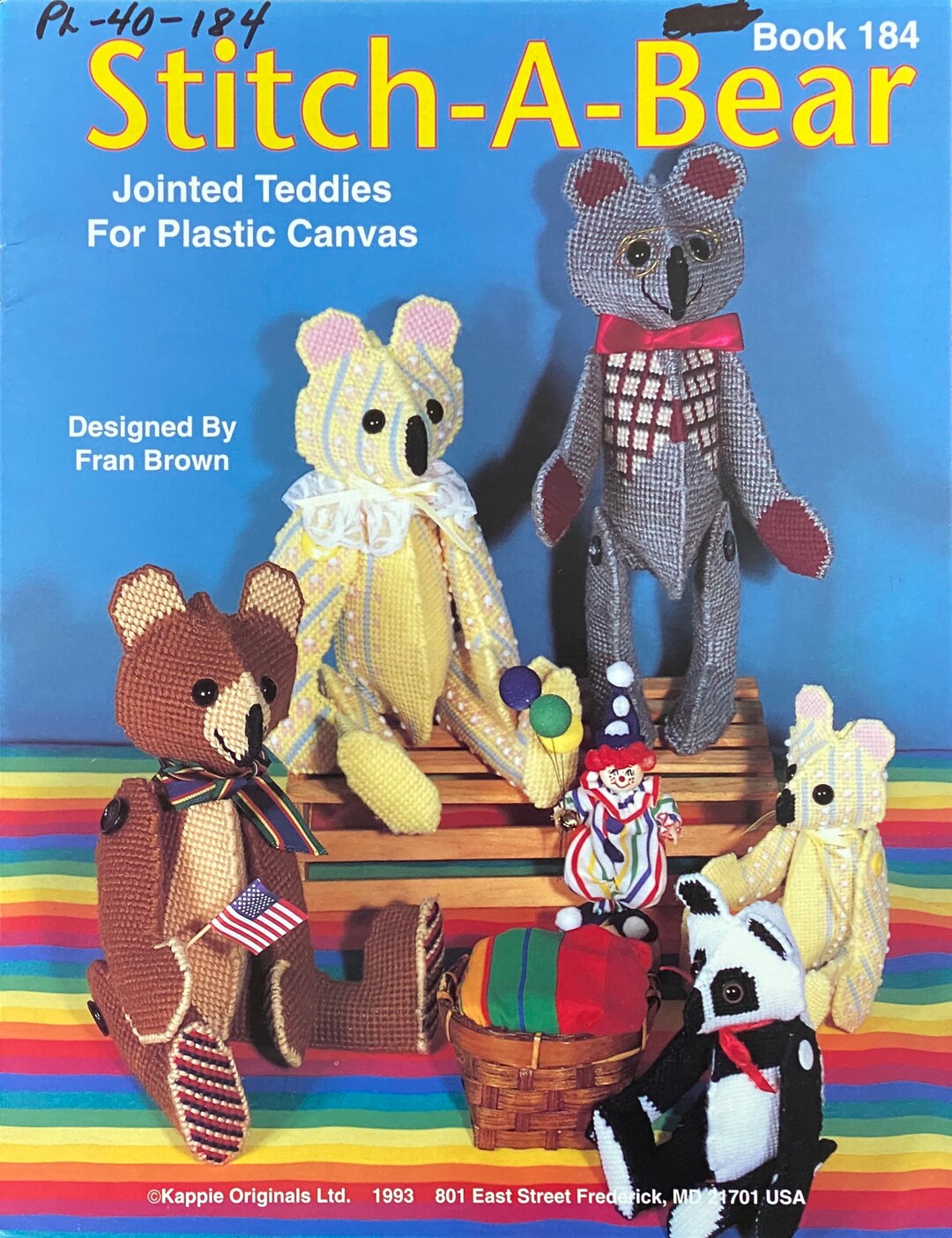 Stitch-a-bear Jointed Teddies for Plastic by Fran Brown - Kount on ...