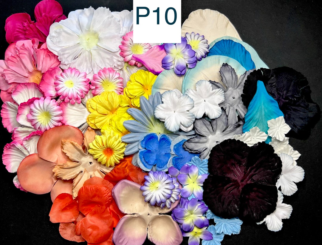 Pick Your Petal Bag → P10 or P12 - Bulk Assorted Artificial Flower ...