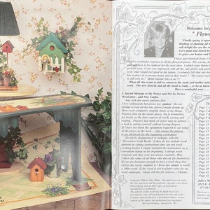 Tole Painting Pattern Book: Country Club Flower Shop - Julie White - Etsy