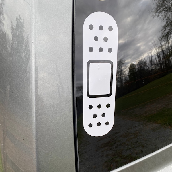 Car Band Aid Decal - Etsy