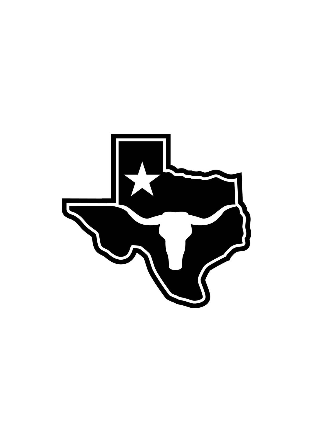 Texas Vinyl Sticker- Window, Laptop, Car Decal - Etsy