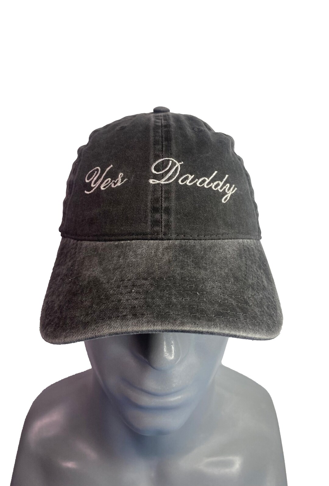Yes Daddy Low Profile Embroidered Hat, Dad Hat - Etsy