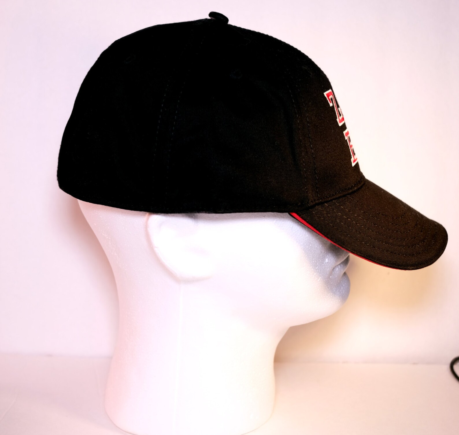 ZOMBIE 6 Panel Flexible Fitted Cap size L/XL Only. Embroidered Black ...