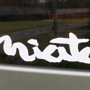 Miata Decal Sticker-window, Laptop, Car Decal - Etsy