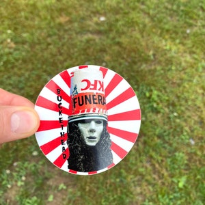 Buckethead Sticker, Guitar God, KFC Laptop Glossy Sticker - Etsy
