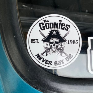 The Goonies, Car Sticker, Water Bottle Sticker, Decal - Glossy Vinyl ...
