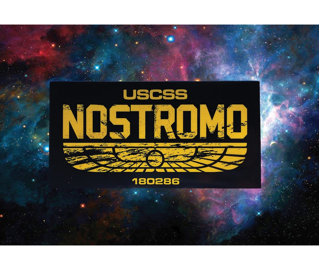 NOSTROMO, Laptop Sticker, Car Sticker, Water Bottle Sticker, Decal ...