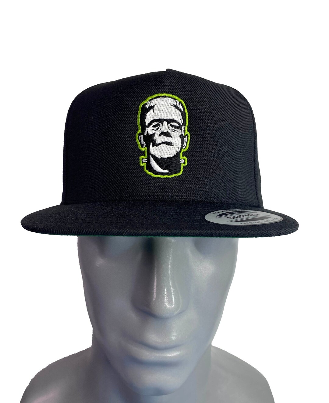 Frankenstein, Halloween, Horror Embroidered Five Panel Snapback Cap - Etsy