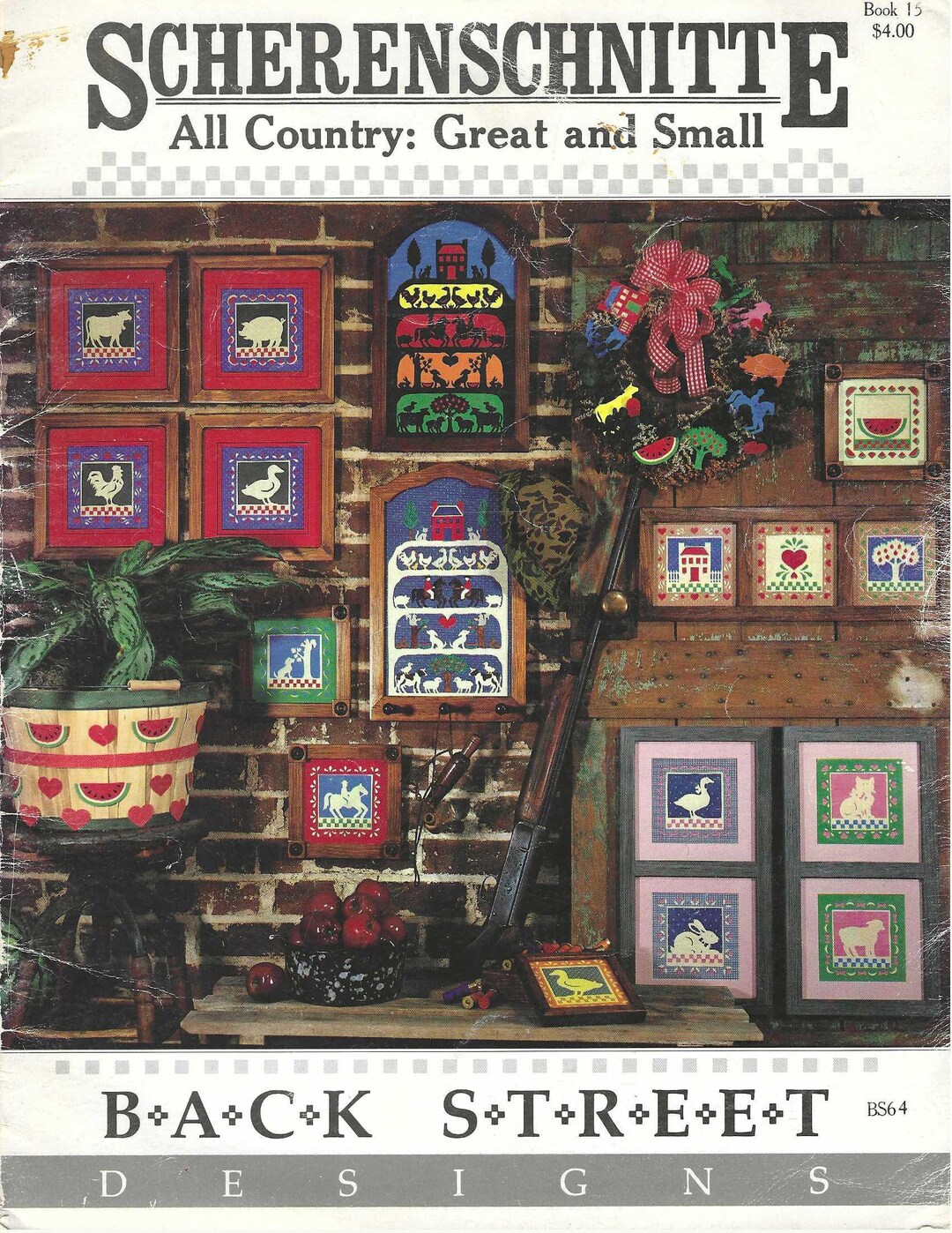 Scherenschnitte Paper Snipping Pattern Book, Free Shipping. - Etsy