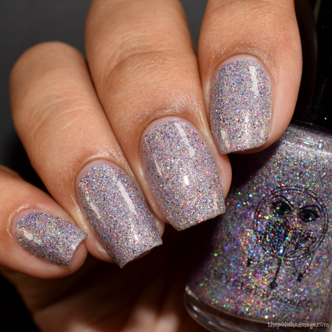 Lavender Purple Nail Polish - Crystal Knockout - Hurricane Party ...