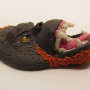 Realistic Great Ape Polymer Clay Orangutan Pendant Art | Etsy