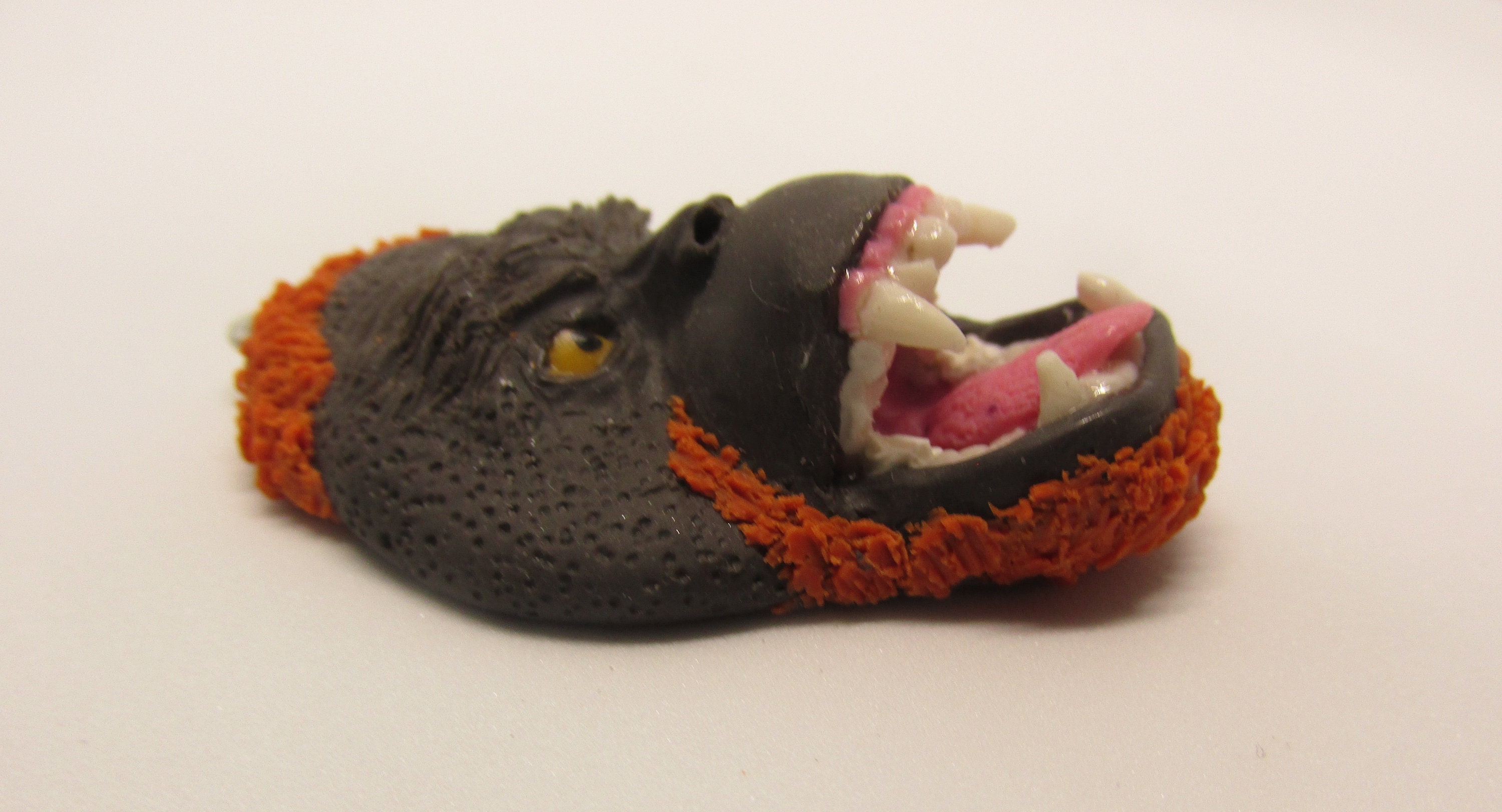 Realistic Great Ape Polymer Clay Orangutan Pendant Art | Etsy