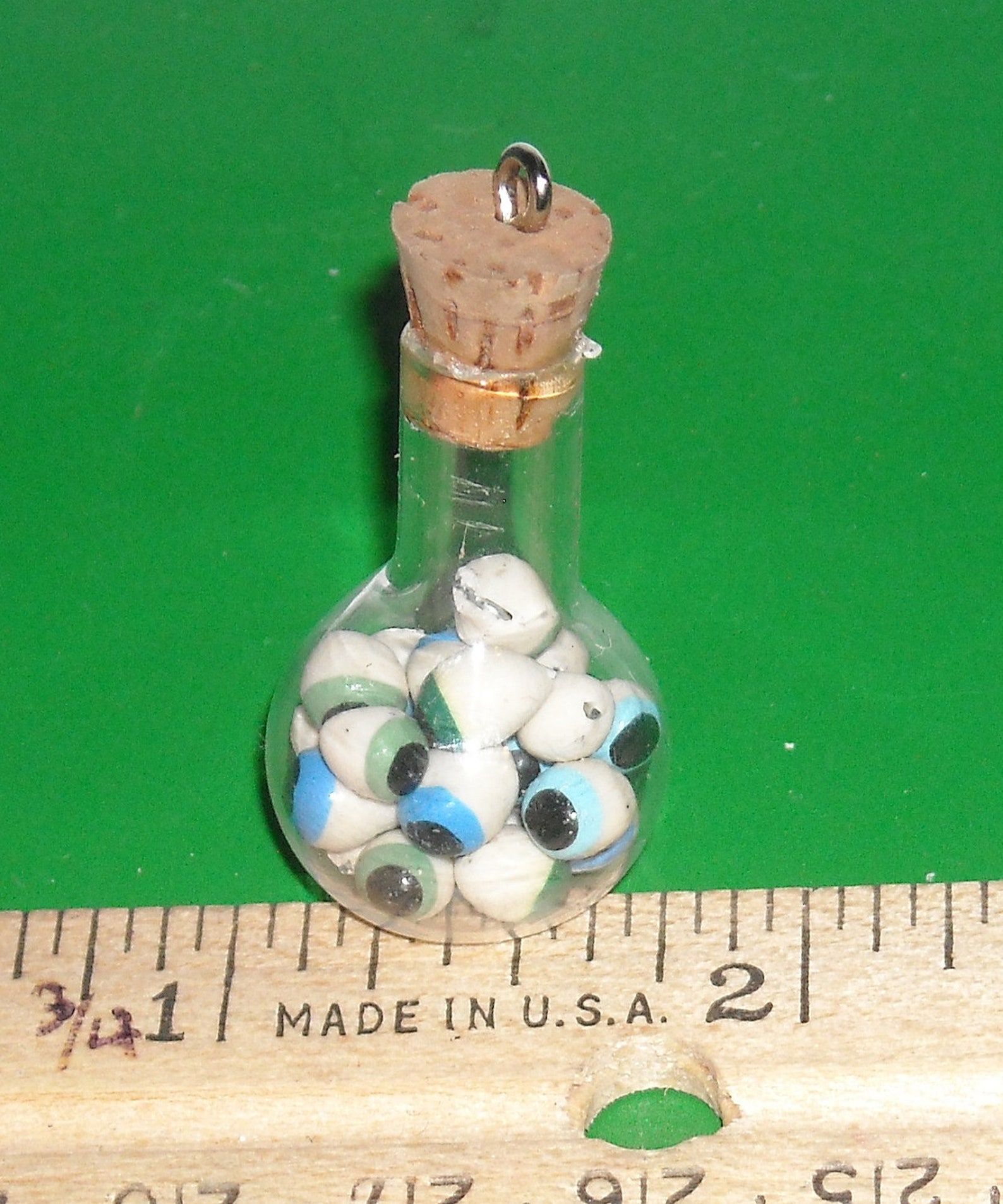 Eyeball Jar Miniature Glass Jar of Creepy With Tiny Eyeballs - Etsy