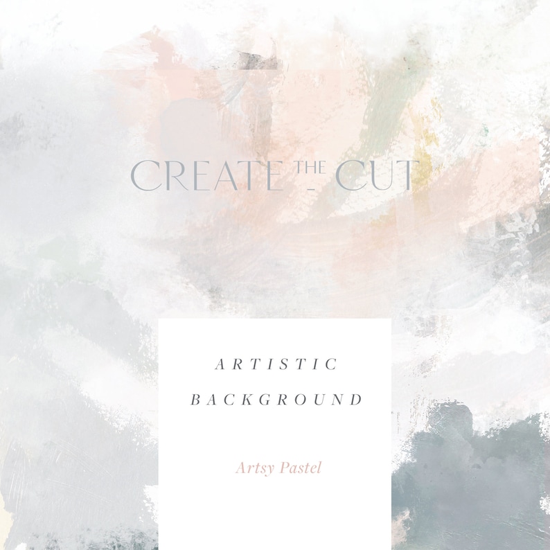 Artsy Pastel Artistic Textured Background Digital Paper | Etsy