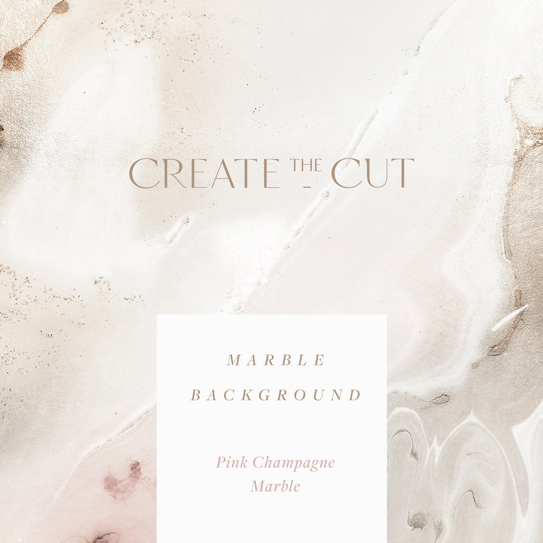 Pink Champagne Marble | Marble Background Digital Paper | 12" X 12 ...