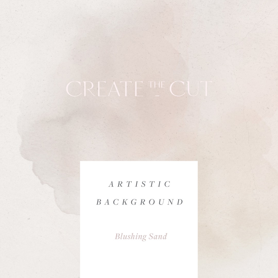 Blushing Sand | Artistic Watercolour Textured Background Digital Paper | 12" X 12" Printable ...