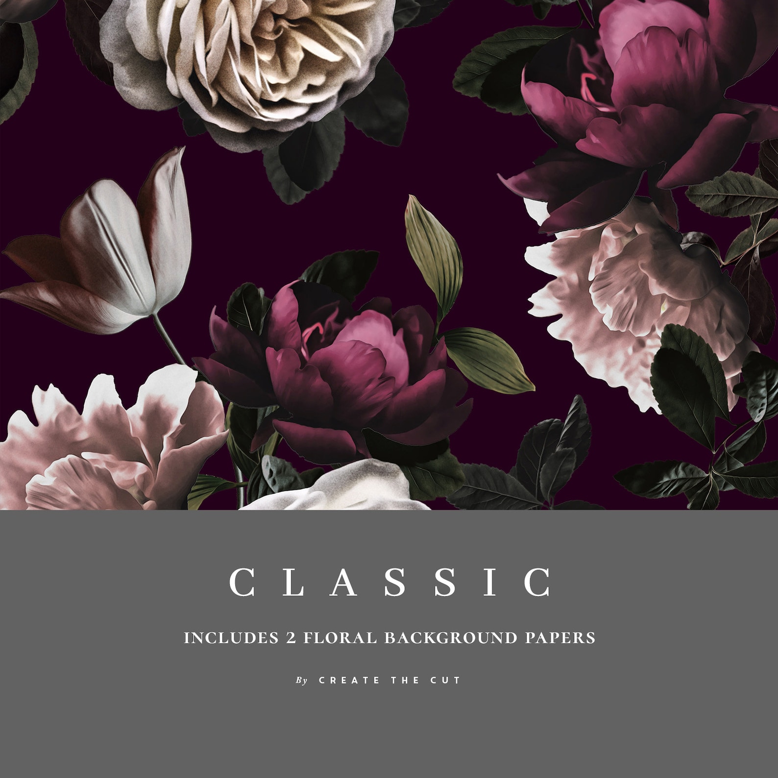 Floral Clipart - Real Flower Clip Art - Rose Clipart - Digital Download ...