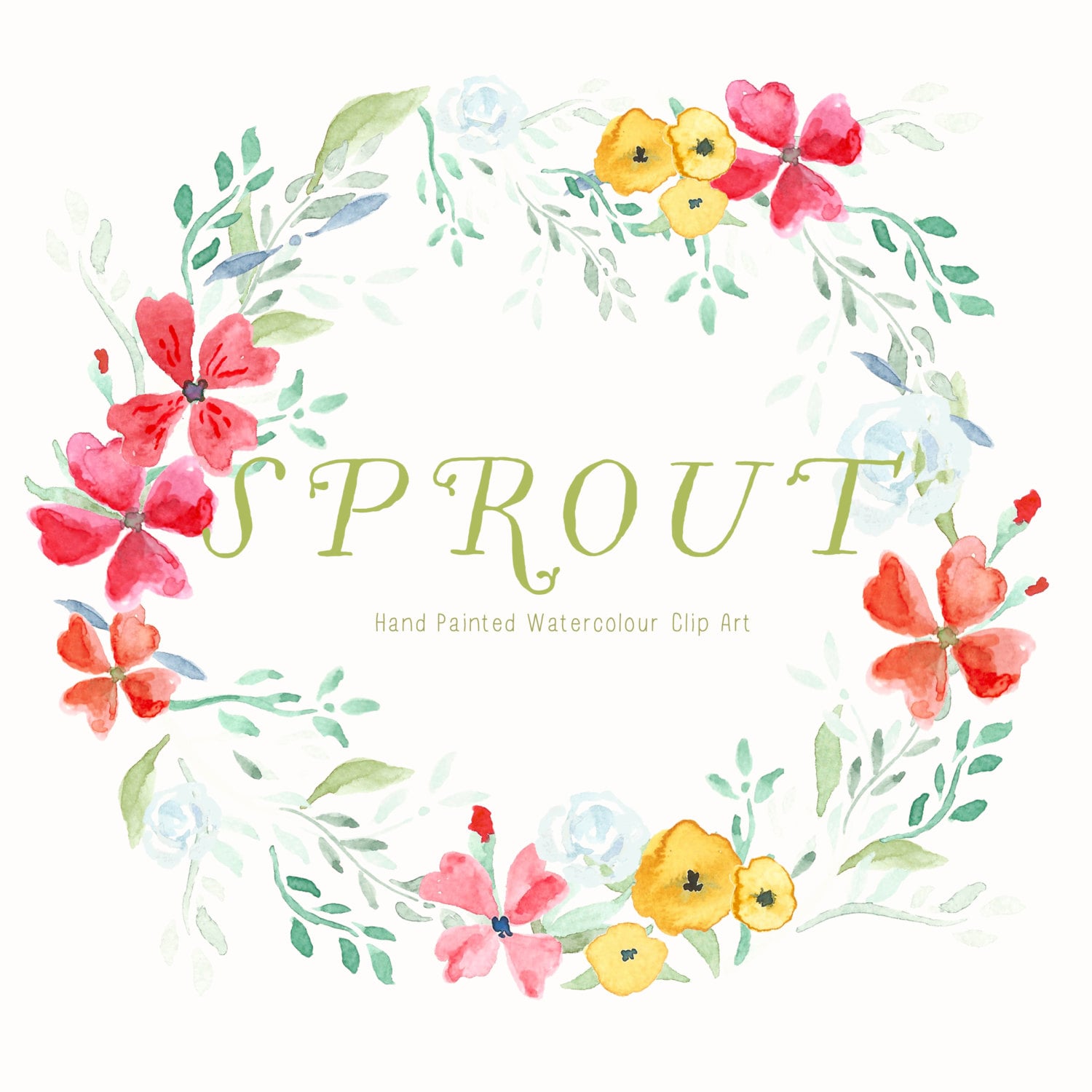 Flower Sprout Clipart