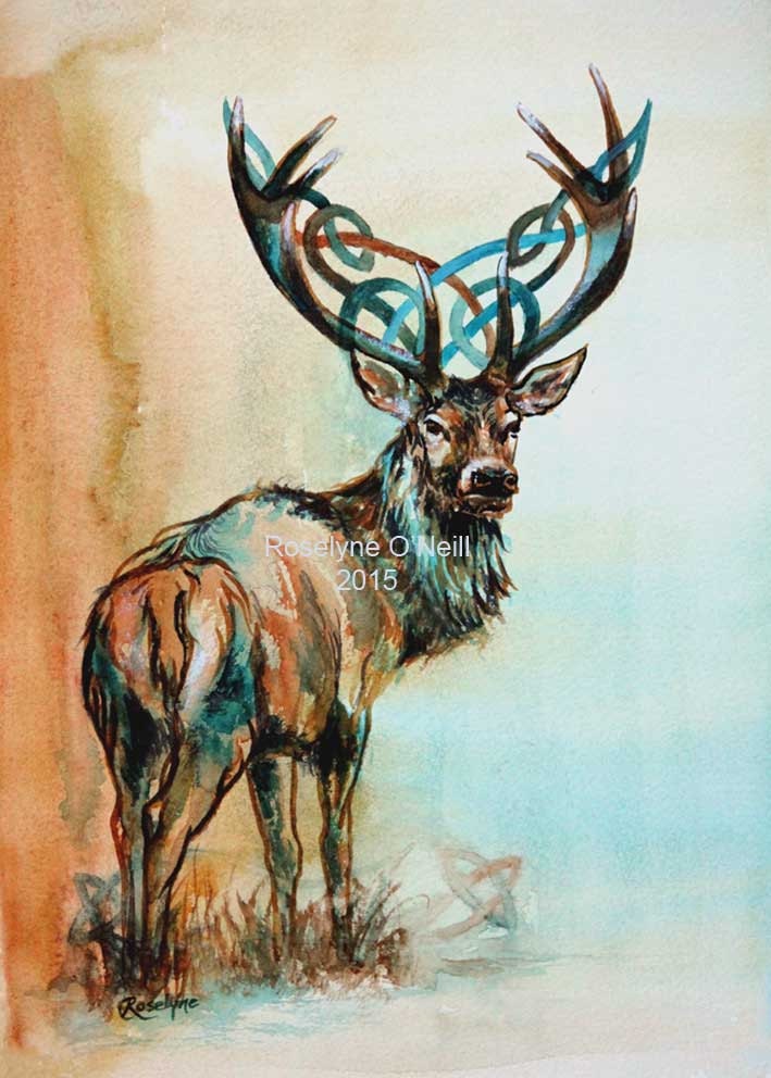 Celtic Deer Designs