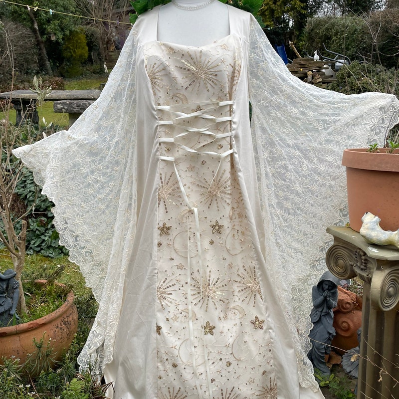 Celestial Wedding Dress - Etsy