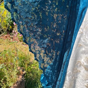 Celtic Elfcore Bride Teal & Ivory Rose Meadow Boho Goddess Medieval ...