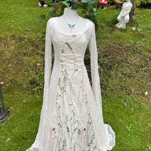 Celtic Ivory Boho Fey Meadow Medieval Renaissance Pagan - Etsy