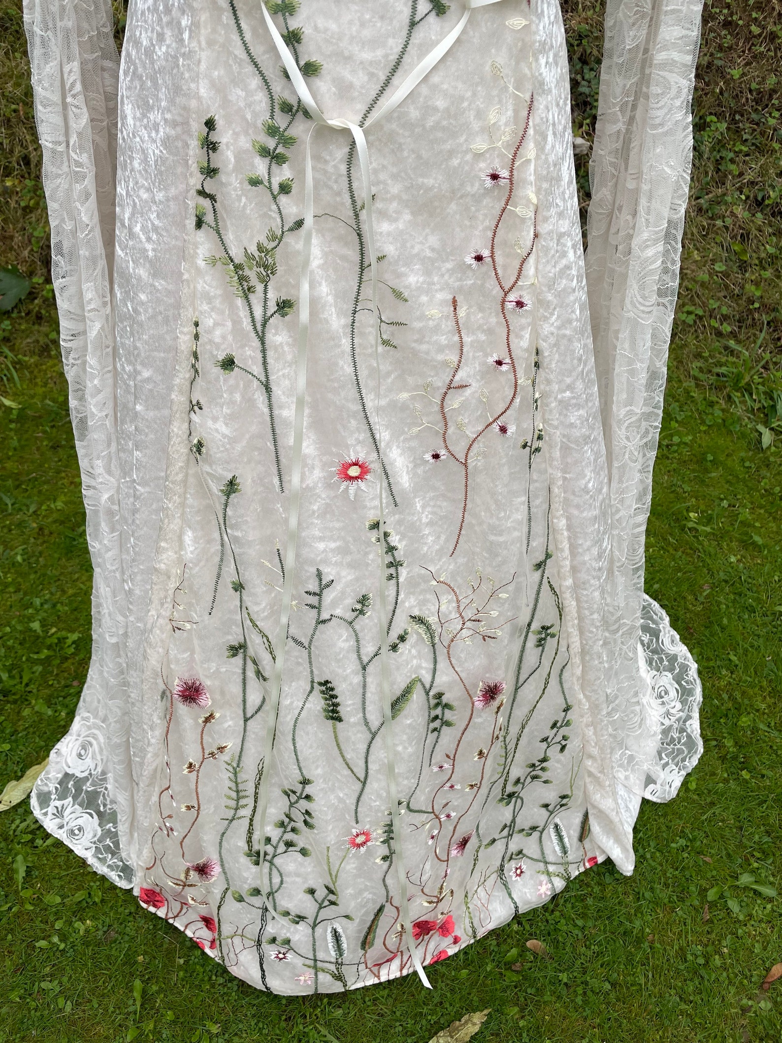 Celtic Ivory Boho Fey Meadow Medieval Renaissance Pagan - Etsy