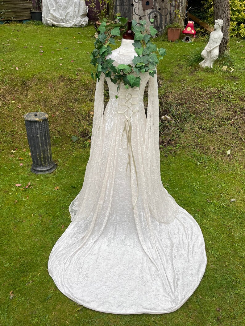 Celtic Ivory Boho Fey Meadow Medieval Renaissance Pagan - Etsy