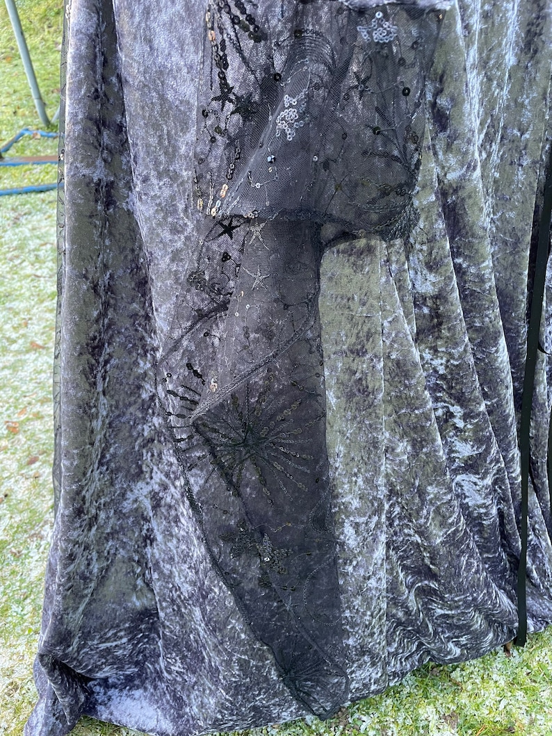 Pewter Dark Silver Celtic Celestial Moon & Stars Boho Fairycore ...