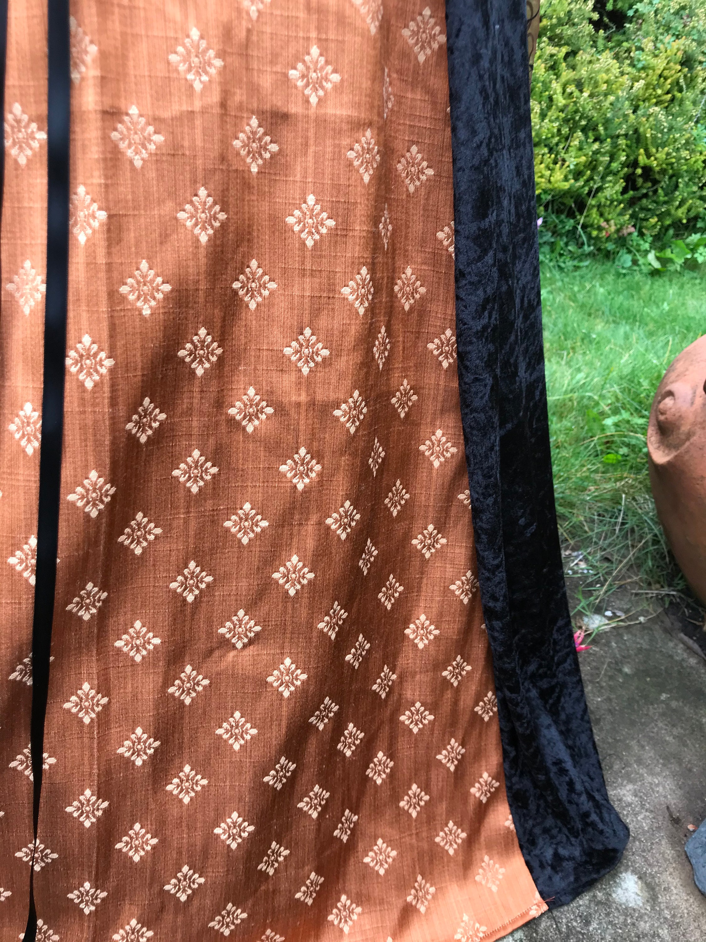 Black and Orange Goth Autumn Meadow Samhain Halloween Ball - Etsy UK