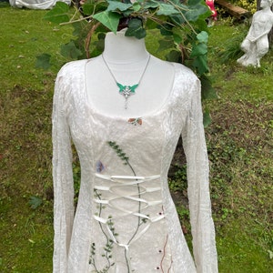 Celtic Ivory Boho Fey Meadow Medieval Renaissance Pagan - Etsy