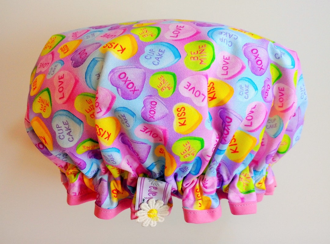 Love Heart Themed Luxury Shower/bath Hat/cap - Etsy