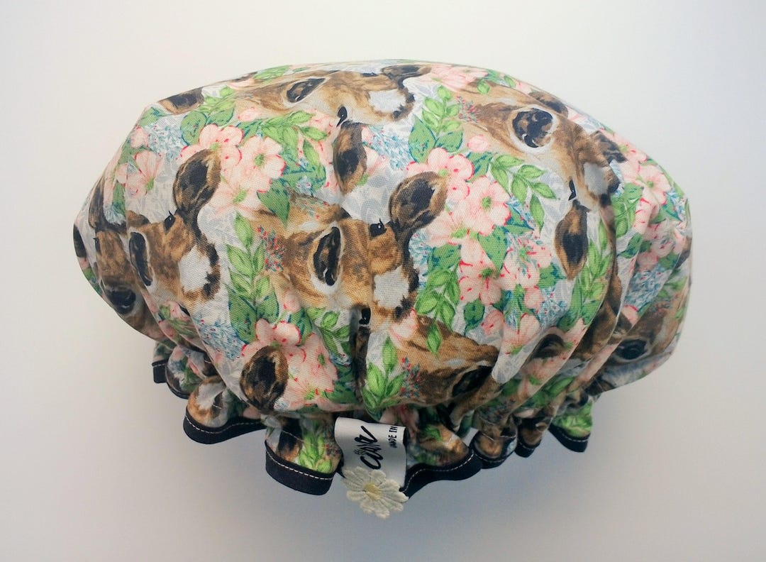 Cow Themed Luxury Shower/bath Hat/cap - Etsy