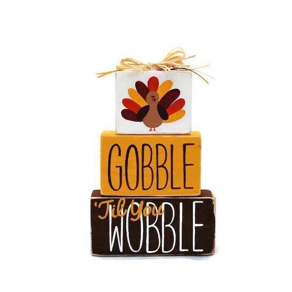 Gobble Blocks - Etsy