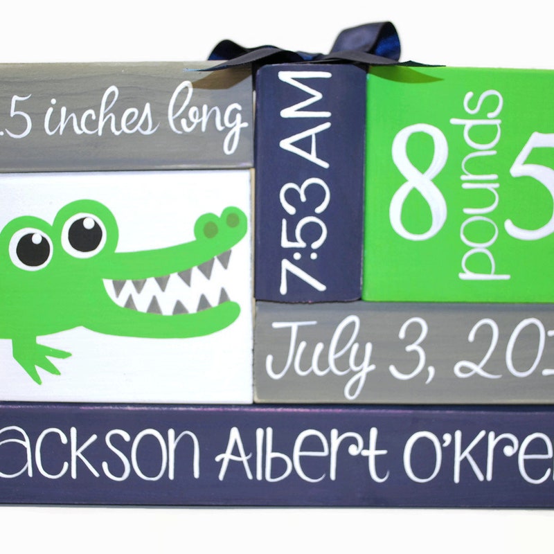 Alligator Nursery - Etsy