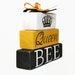 Queen Bee Crown Boss Woodenblock Shelf Sitter Stack - Etsy