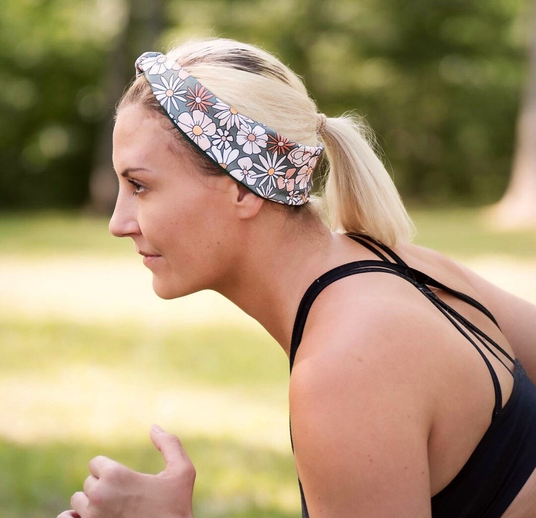 70s Workout Headband, Running Headband, Runner Mom, Gifts for Her, Yoga ...