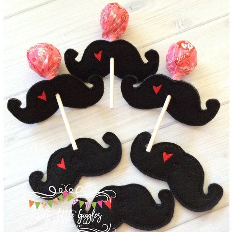 Mustache Valentine - Etsy
