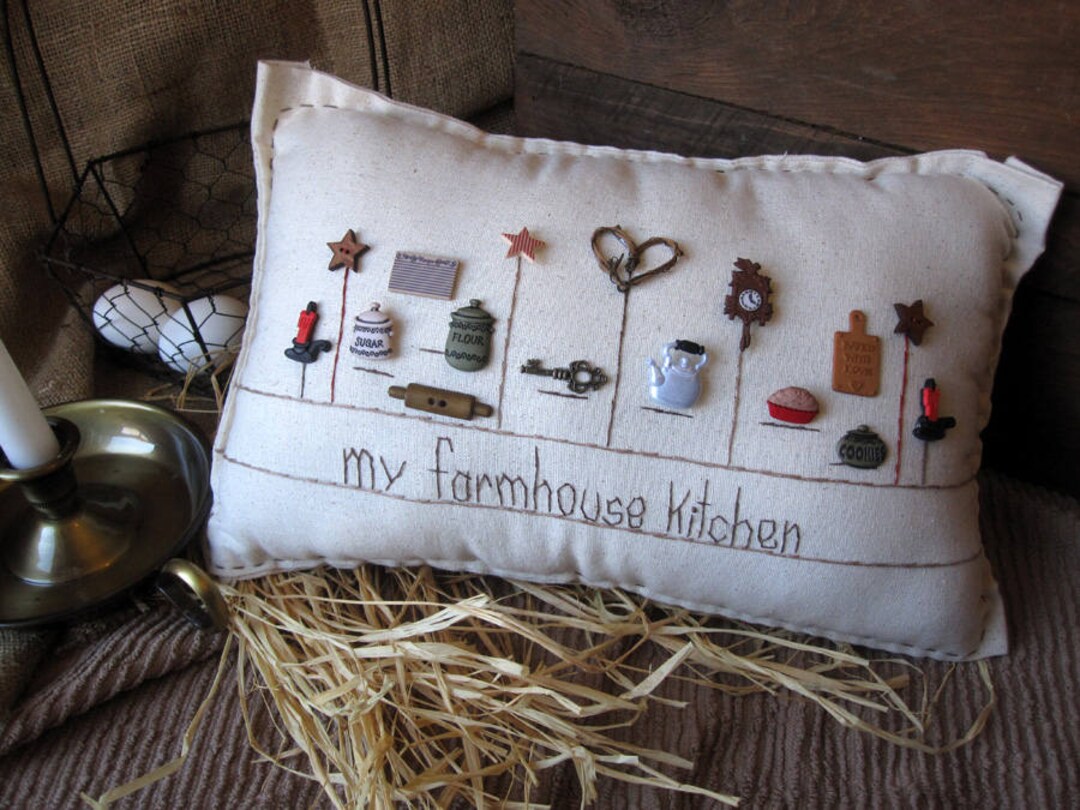 My Farmhouse Kitchen Pillow (cottage Style) - Etsy