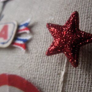 My Patriotic Garden Pillow (cottage Style) - Etsy