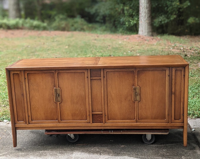 Mid Century Danish Modern Drexel 1964 Sideboard Meridian Collection - Etsy