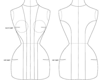 Mannequin Pattern | Etsy