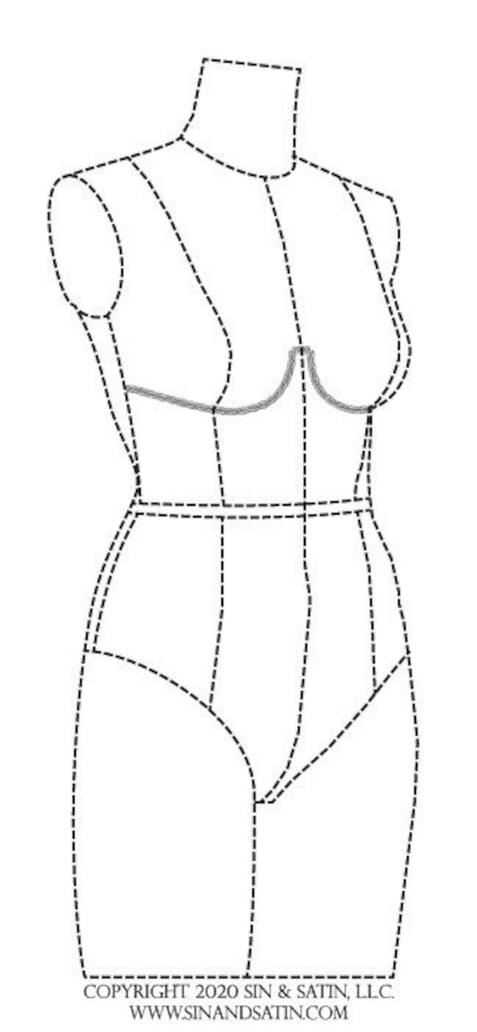 DIY Ladies Dress Form Pattern ONLY | Etsy