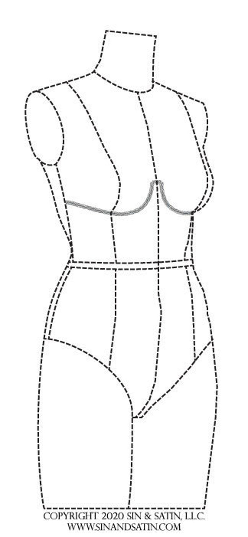 DIY Ladies Dress Form Pattern ONLY | Etsy Australia